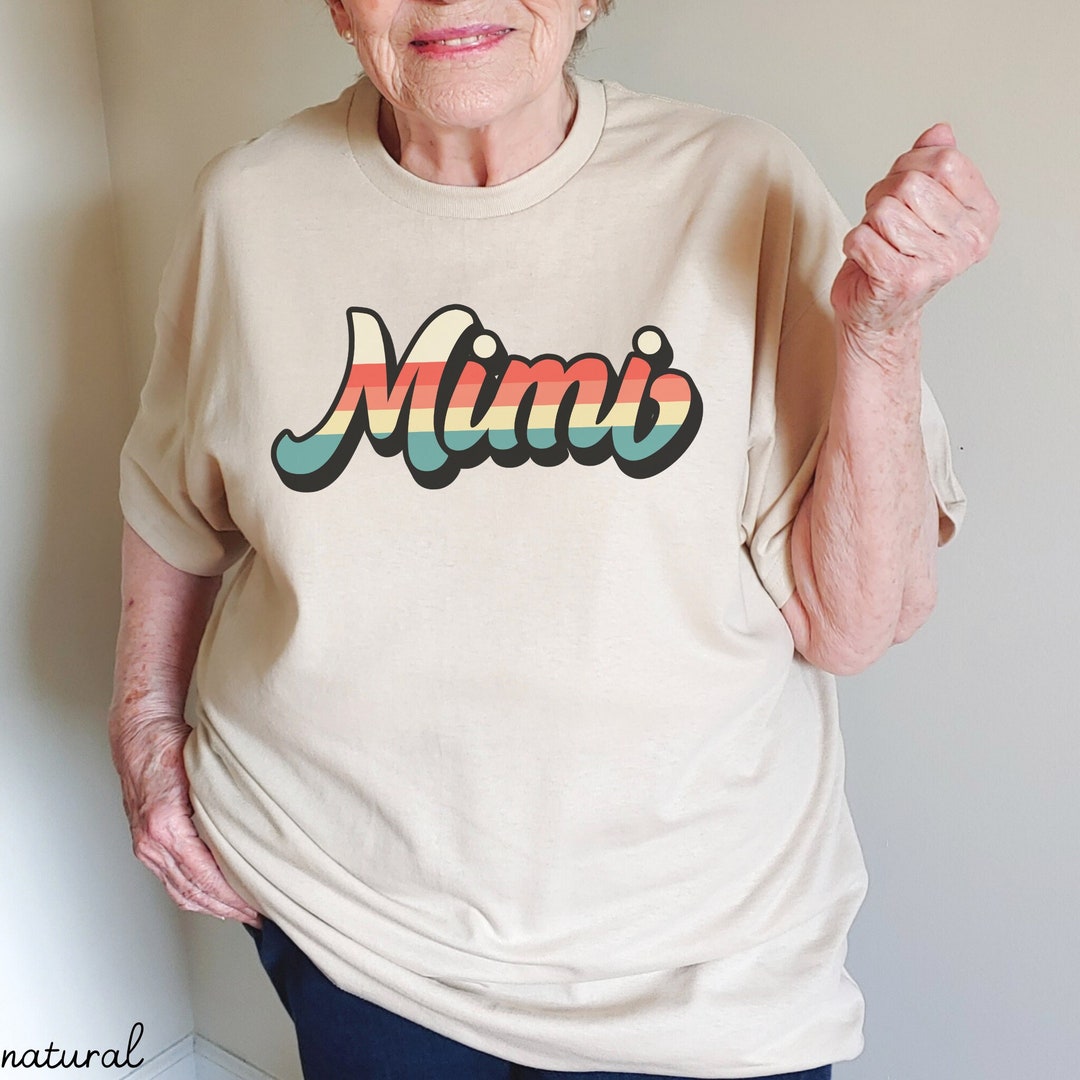 Retro Mimi Shirt Gift for Mothers Day, Mothers Day Gifts for Grandma ...