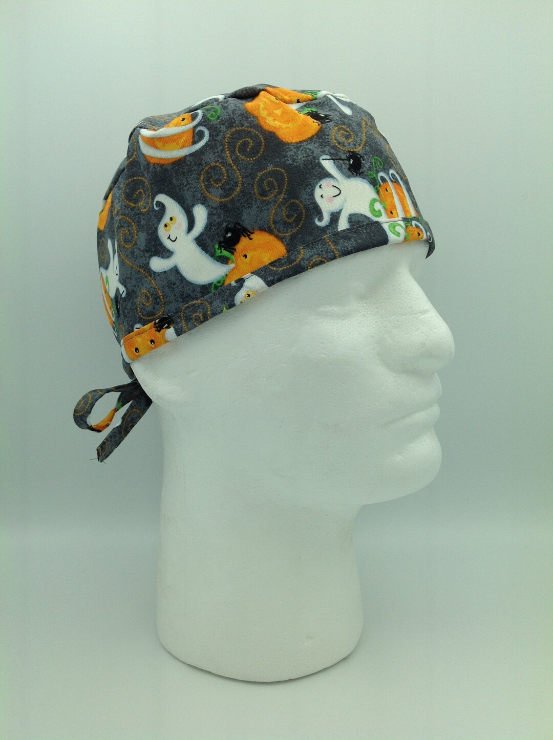 Spooktacular - Men's Tie-back Surgical Scrub Hat - Etsy