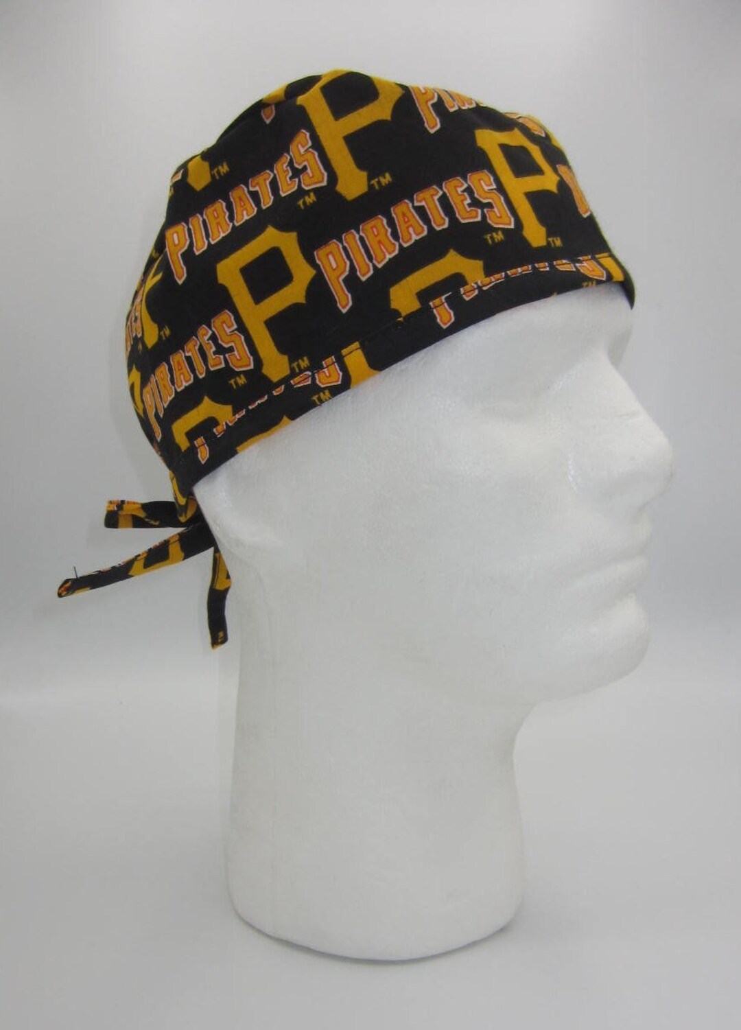 Pirates Men's Tie-back Surgical Scrub Hat - Etsy