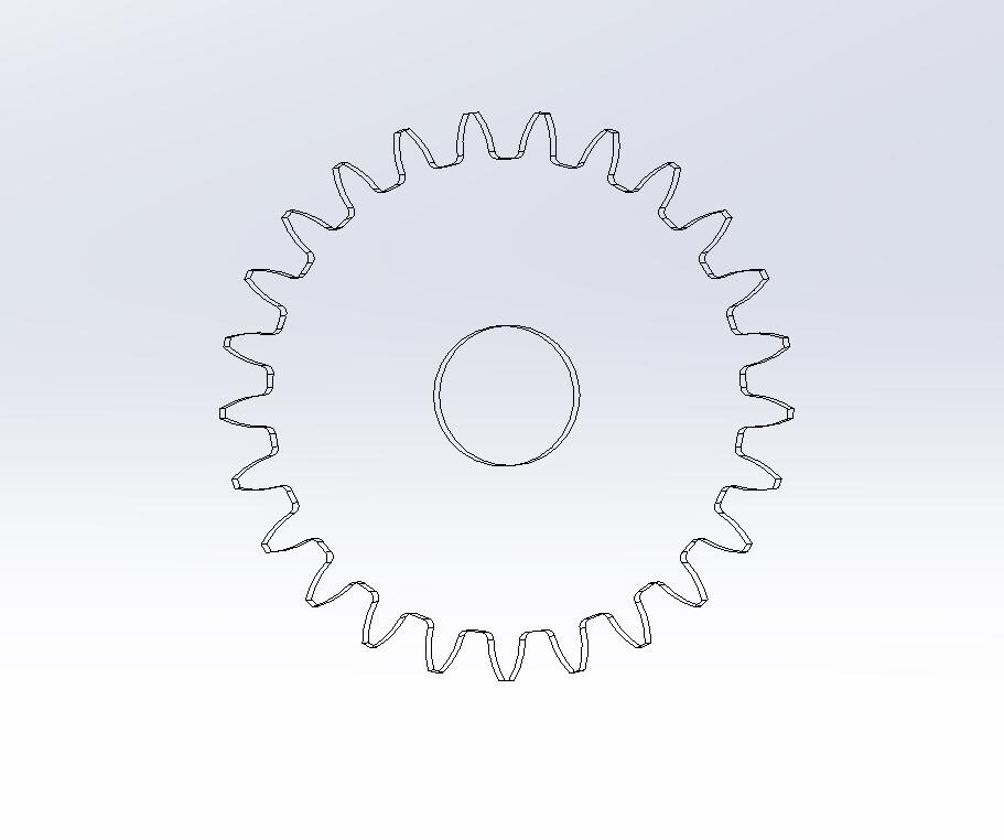 Parametric Spur Gear 3D Model - Customizable Dimensions for Engineering ...