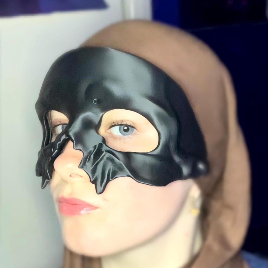 Horror Skull Mask – Realistic Bone Face Mask for Cosplay Papa V ...