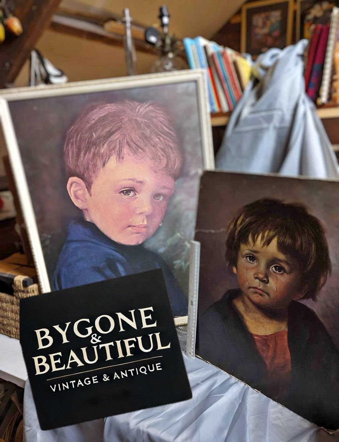 Vintage ‘crying Boy’ Prints | Classic Kitschy Art | Mysterious & Iconic ...