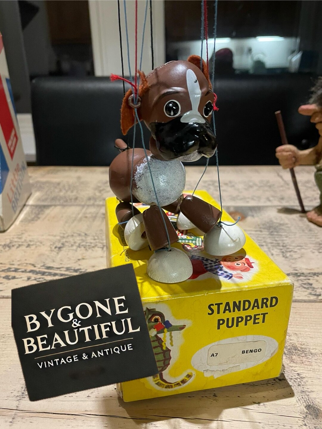 Vintage Pelham Puppet - Bengo the Boxer Dog Marionette - 1950s/60s ...