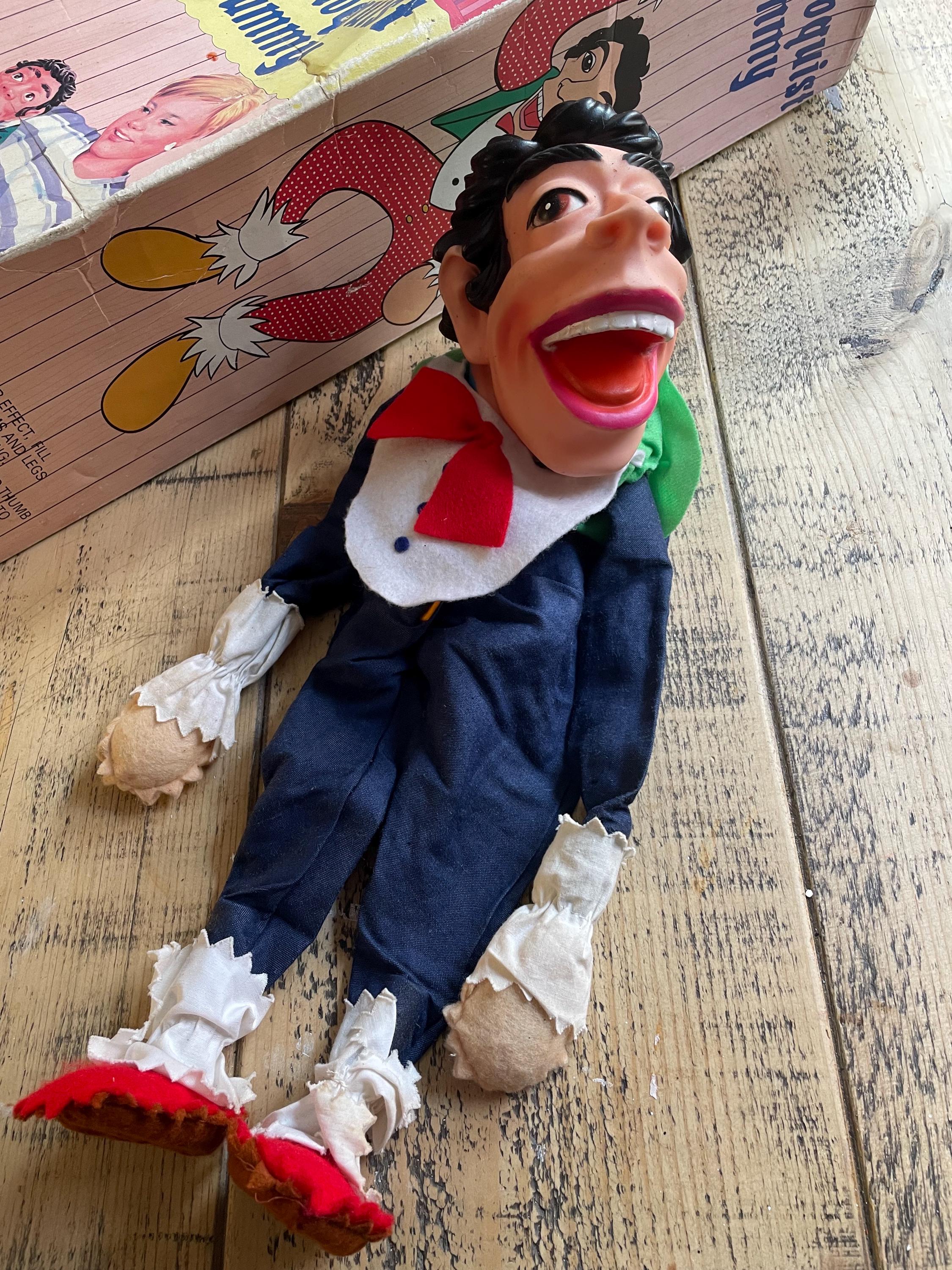 Vintage 1950s Ventriloquist Dummy With Original Box - Mid-century ...
