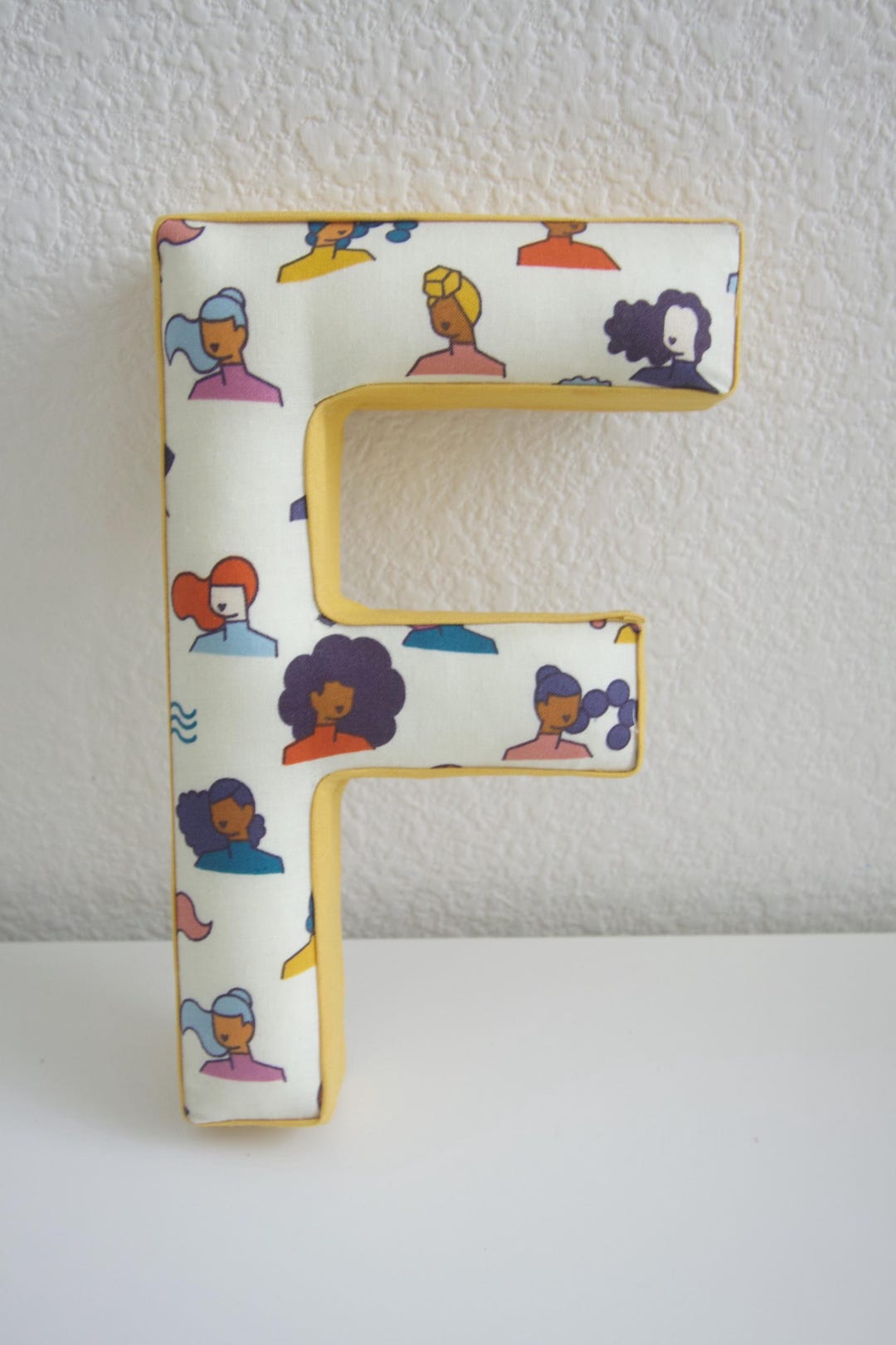 Handmade Letter F for Girl's Room - Etsy