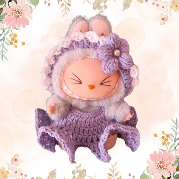 Labubu Purple Dress - Etsy