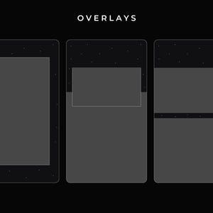 Space Animated Stream Overlay Pack - Minimal Style - Twitch, Kick ...