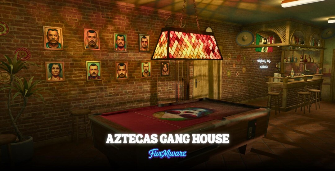 Aztecas Gang House | FIVEM | MLO | Gang House | Roleplay | Highly ...