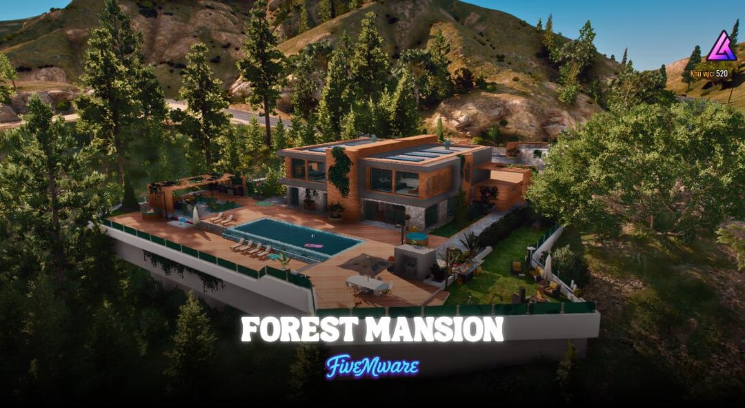 Forest Mansion | FIVEM | MLO | Mansions / Houses | Roleplay | Highly ...