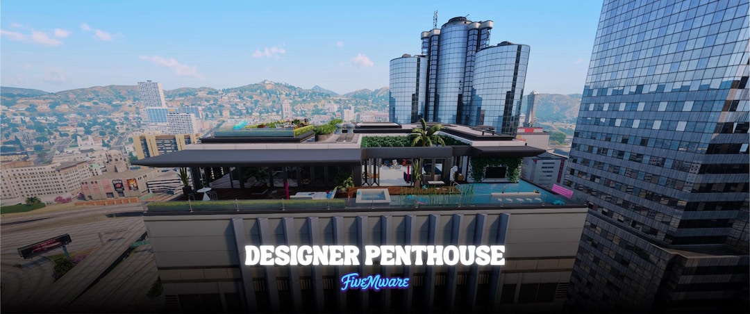 Designer Penthouse | FIVEM | MLO | House | Roleplay | Highly Optimized ...