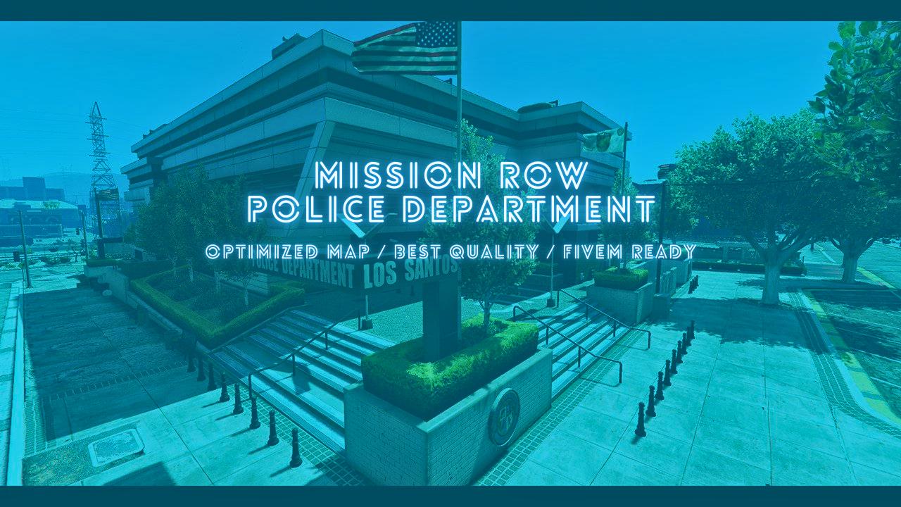 Fivem - Mission Row Police Department - Optimized - Best Quality ...