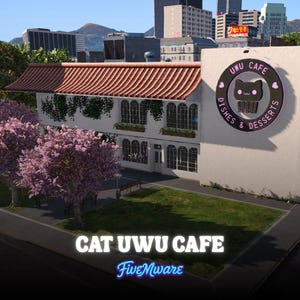 Cat UwU Cafe | FIVEM | MLO | カフェ | ロールプレイ | 高度に最適化 / 修正 / 高品質 - Etsy 日本