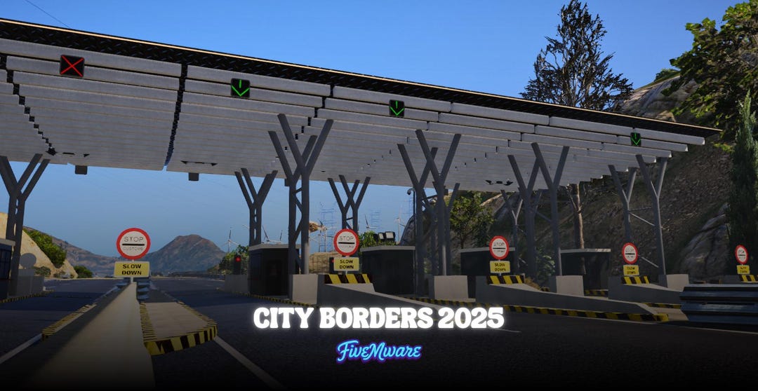 City Borders 2025 | FIVEM | MLO | Borders | Roleplay | Highly Optimized ...