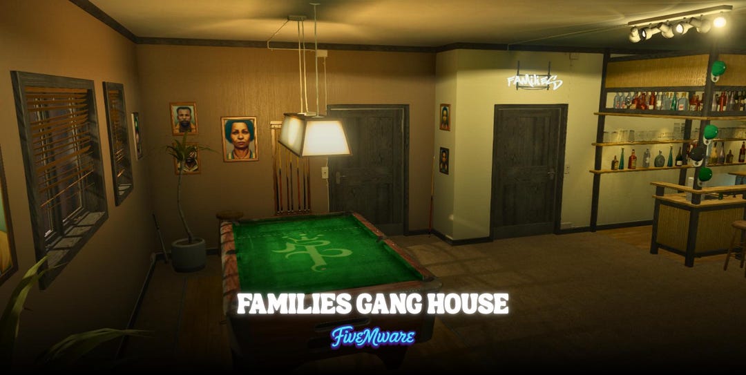 Families Gang House | FIVEM | MLO | Gang House | Roleplay | Highly ...