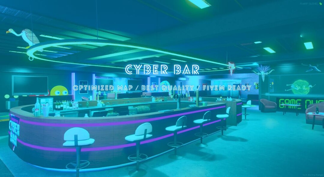 Fivem - Cyber Bar - Optimized - Best Quality - Fivem Ready - Etsy