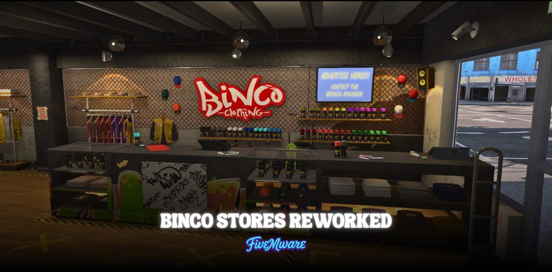 Buy Binco Stores Reworked | FIVEM | MLO | Store | Roleplay | Highly ...