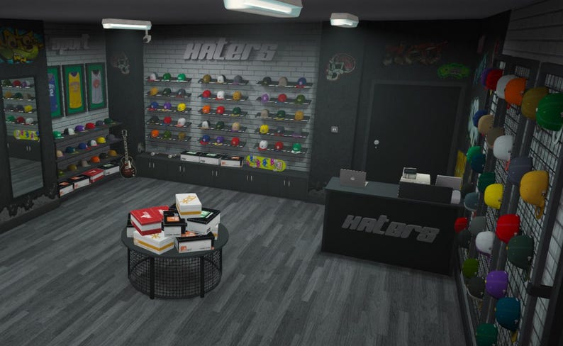 Haters Clothing Store | FIVEM | MLO | Clothing Store | Roleplay ...