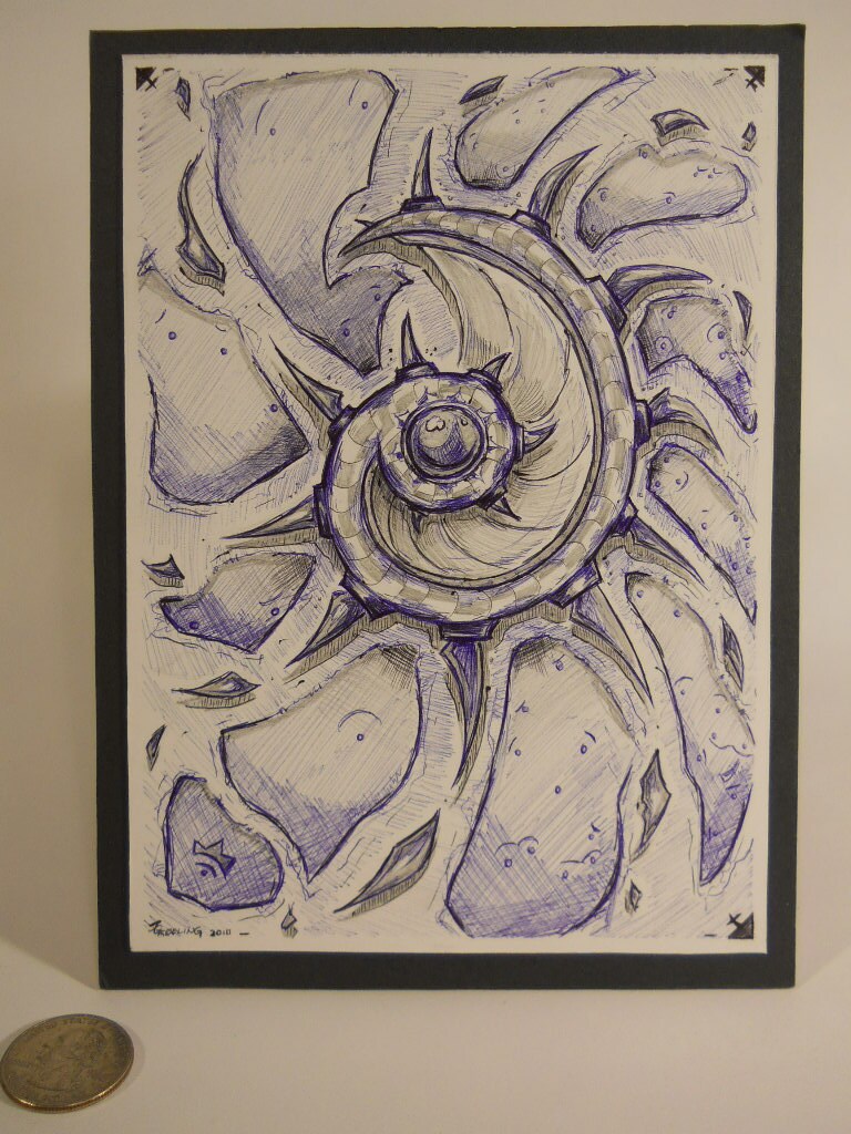 Mine.mind I 5 X 7 Original Drawing From Series - Etsy