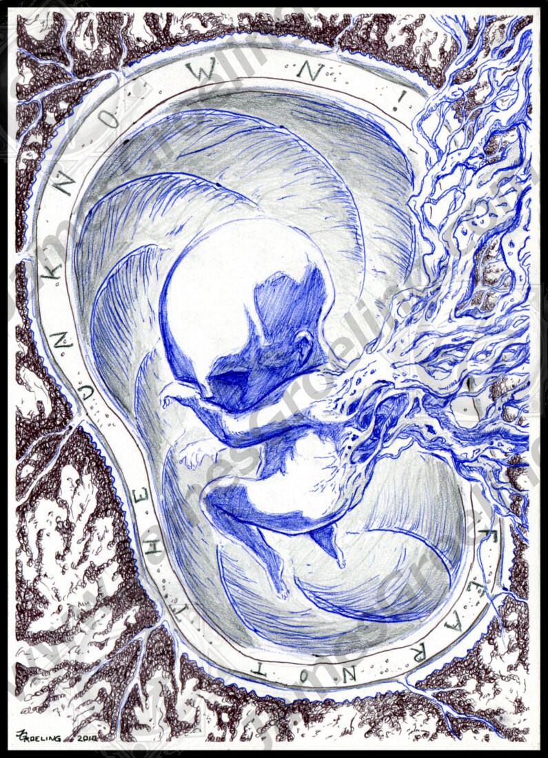 Mine.Mind III - 7,5x5,5" Künstler Minidruck (MiniDruck) - Etsy.de