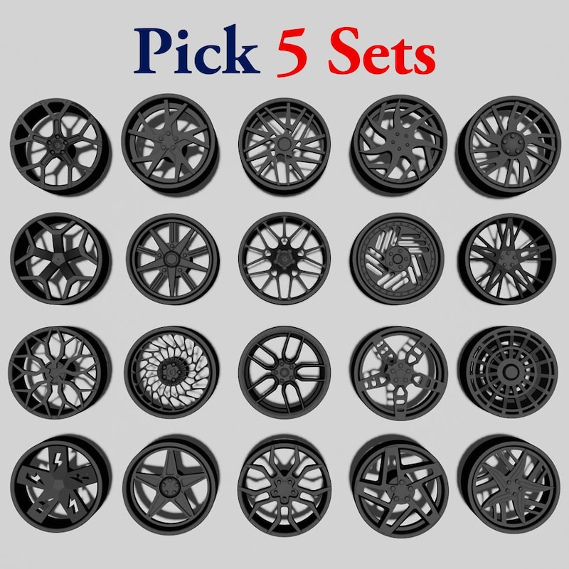 Model Car Rims Wheels - Etsy