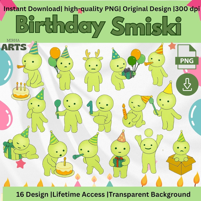 Smiski Png Transparent - Etsy