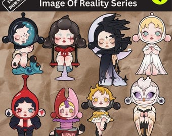 Skull Panda Image of Reality PNG Bundle Art Doll Clipart Transparent ...