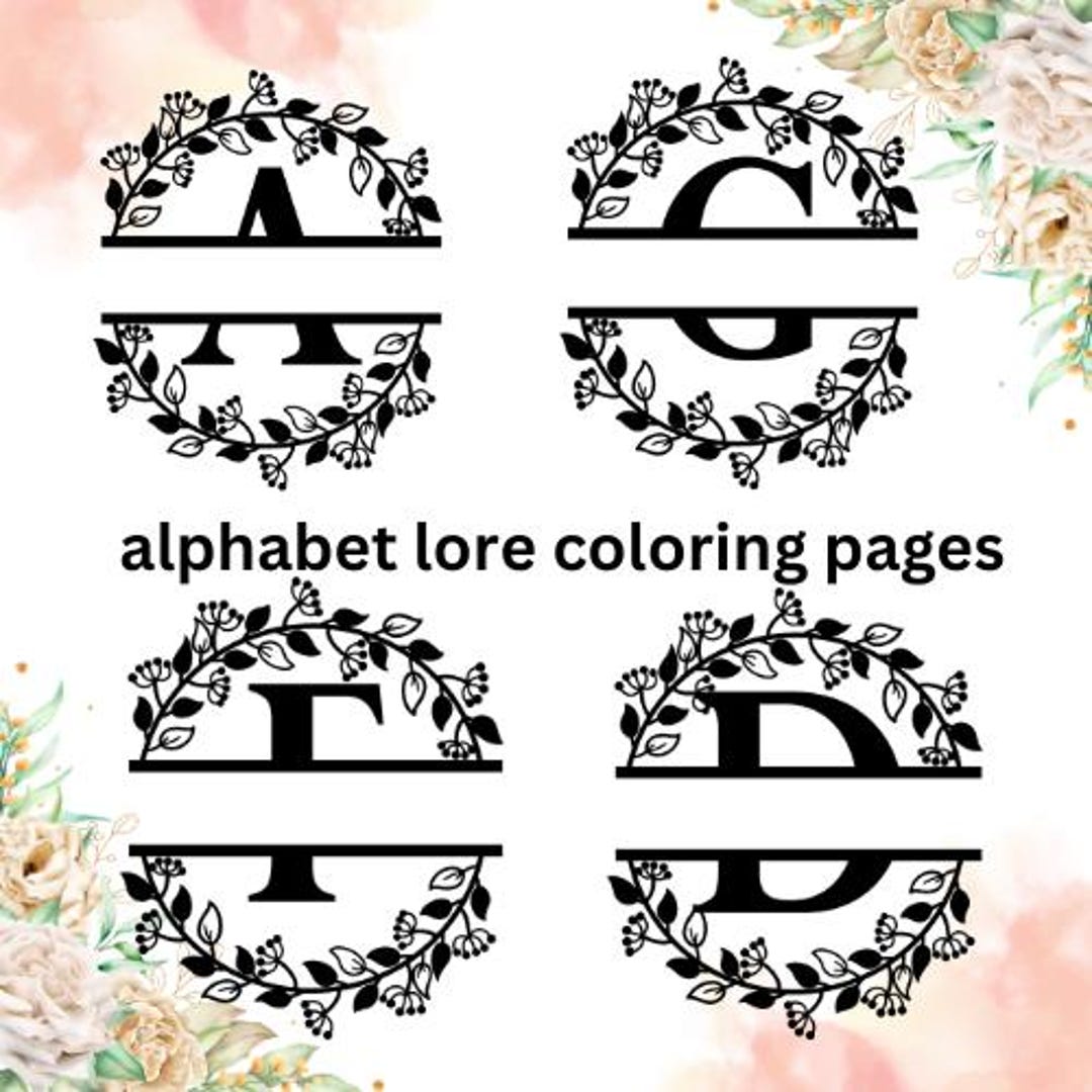 Alphabet Lore Coloring Pages Sloth Coloring Pages - Etsy Canada