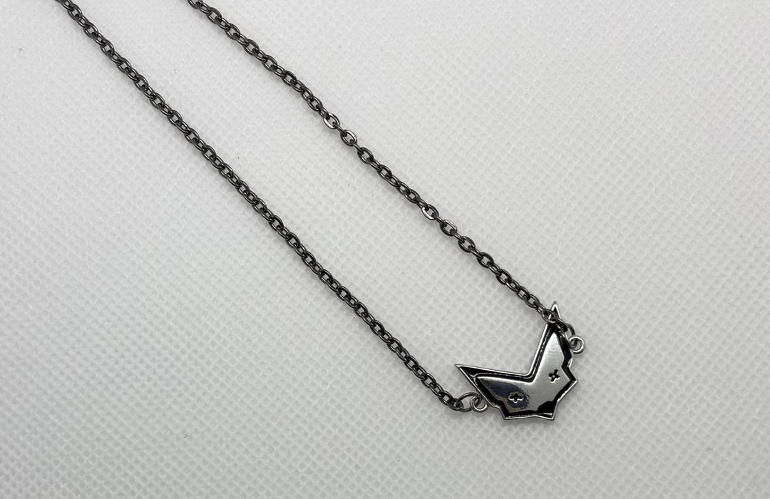 Black Chained Rauw Alejandro Fox Necklace - Etsy