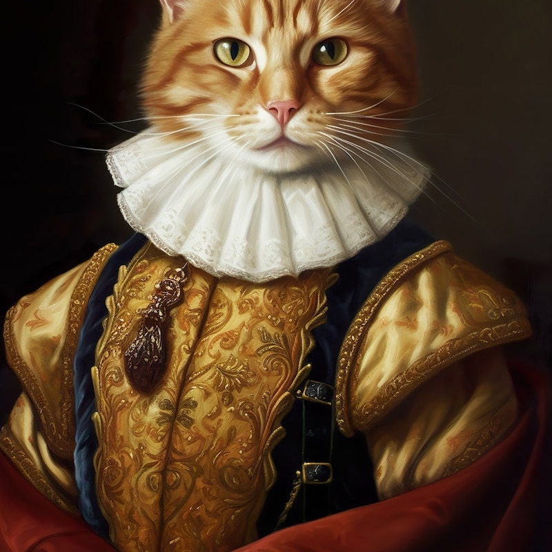 Realistic Cat - Etsy