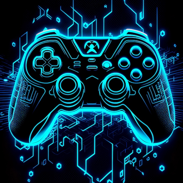 Game Controller Art - Etsy