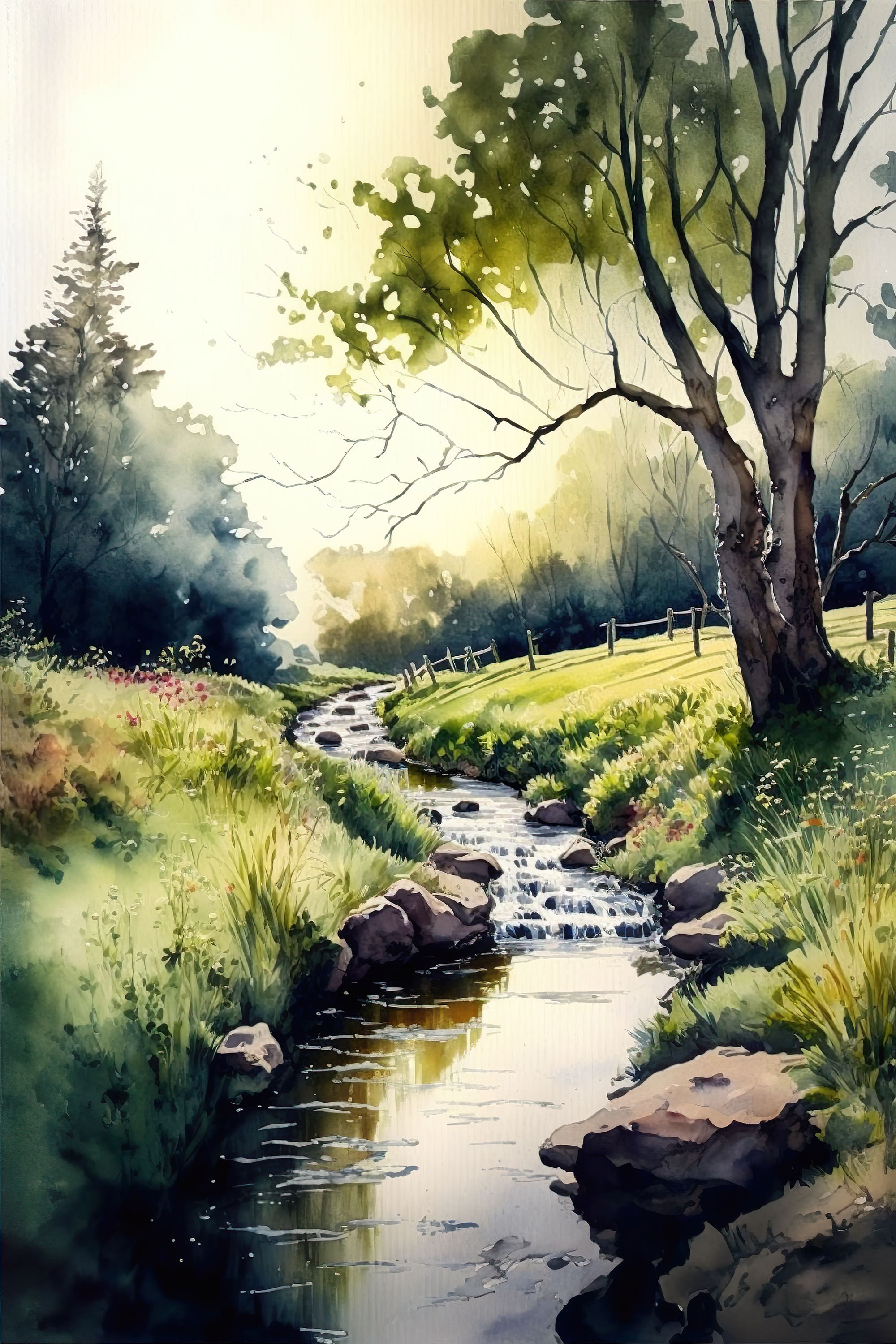 Watercolor painting store