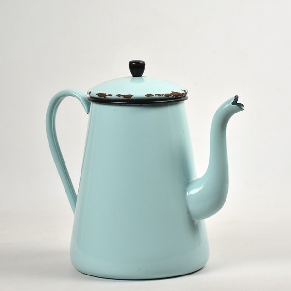 Enamel Coffee Pot - Etsy