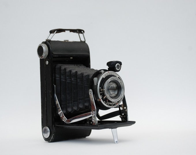 Vintage Camera Folding Lumiere Lumirex Anastigmat Spector 4,5 With ...