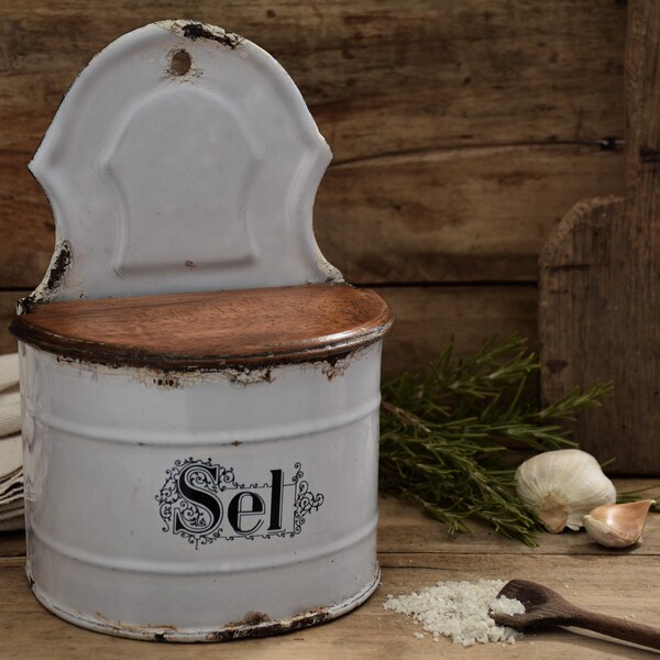 Salt Box - Etsy