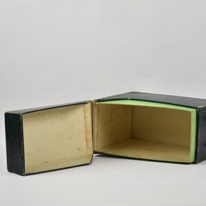 Vintage Office Index Cardbox : Cardboard Filing Box for Desk Decorative ...