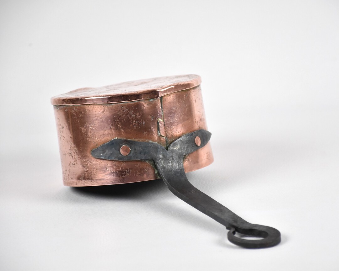 Small Copper Pan Vintage - Rustic Farmhouse Kitchen Wall Decor - Etsy