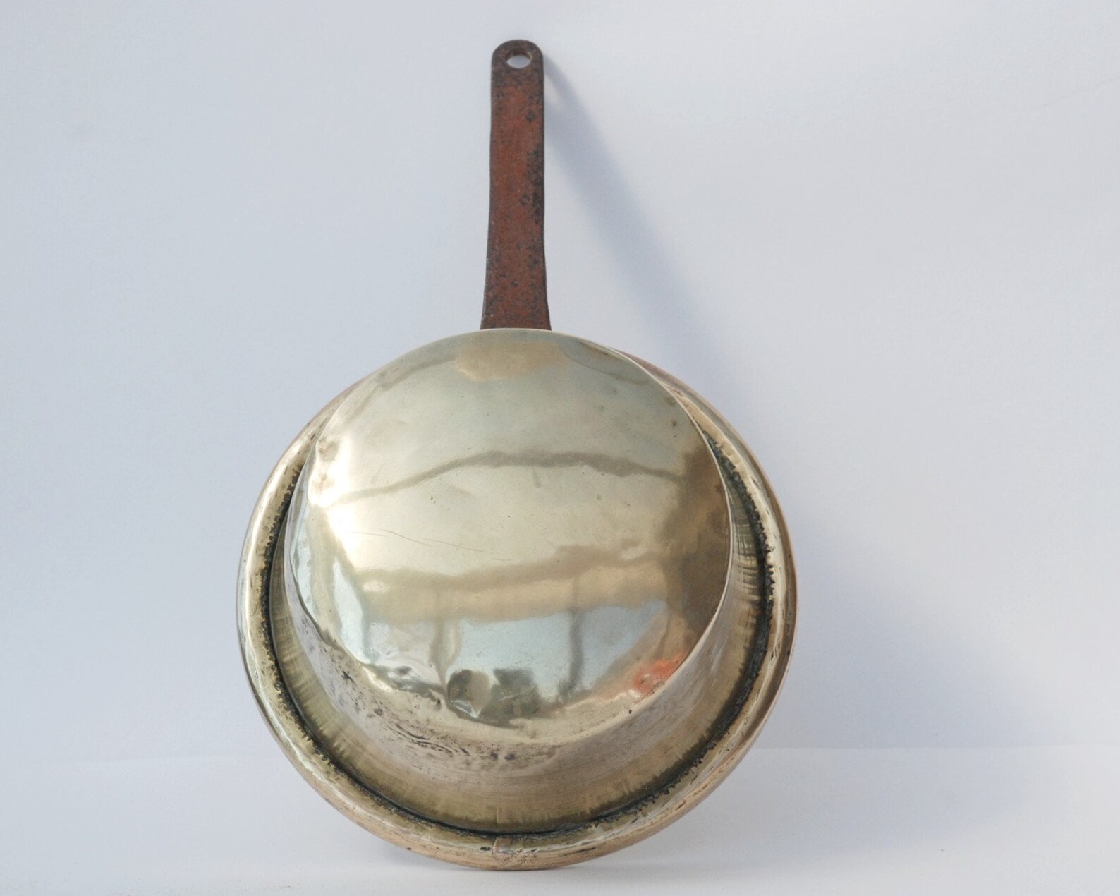 Antique Small Copper Pot Rustic Kitchen Wall Hanging Decor - Etsy