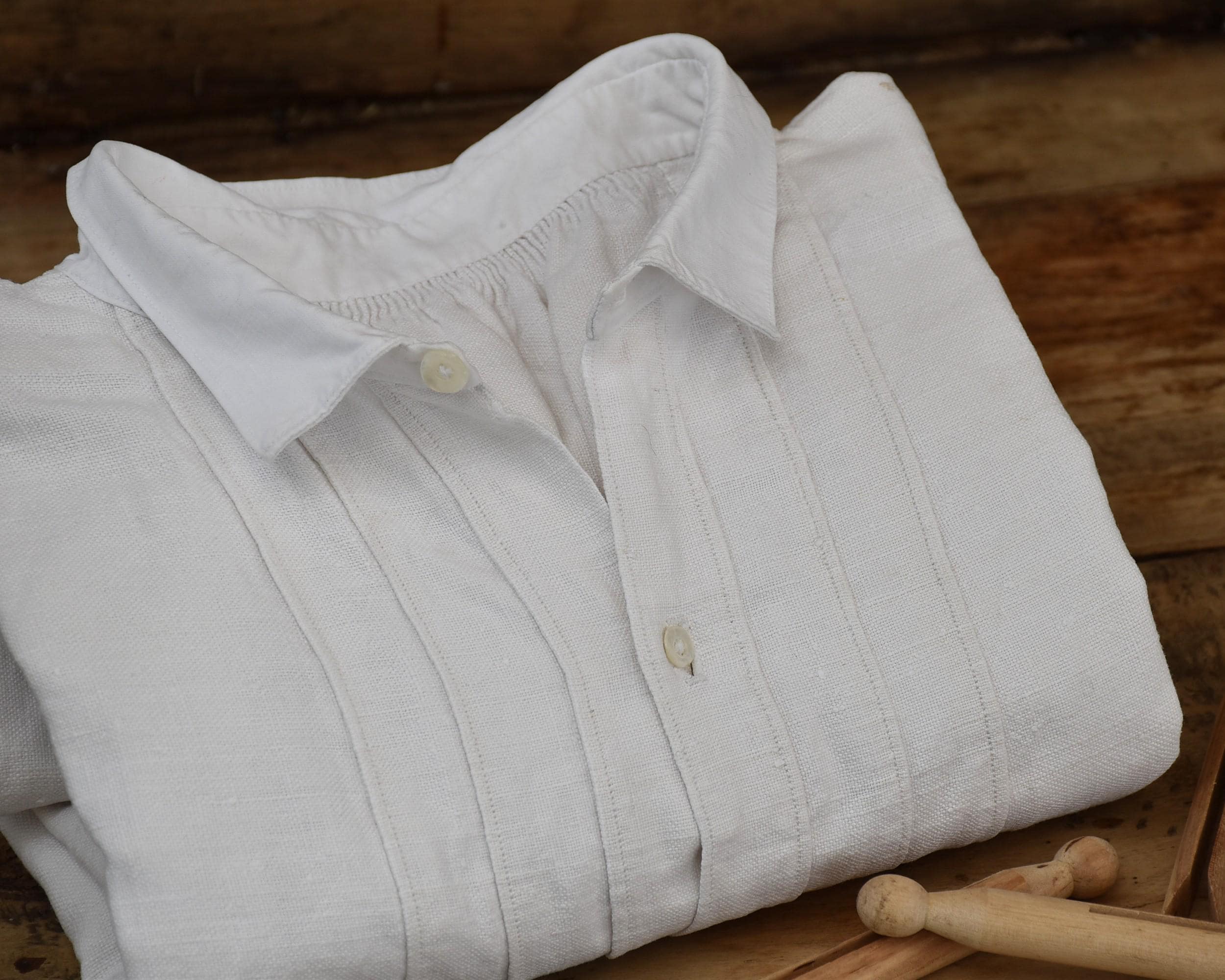 Antique French Linen Shirt - Etsy Antique French Linen Shirt - Etsy