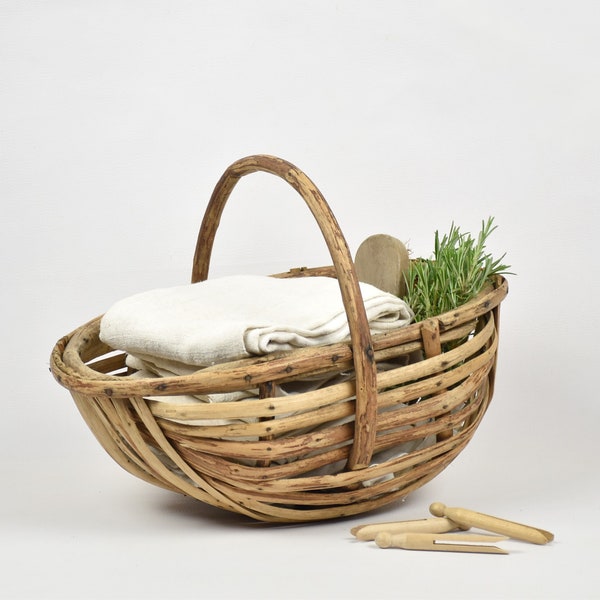 French Basket - Etsy