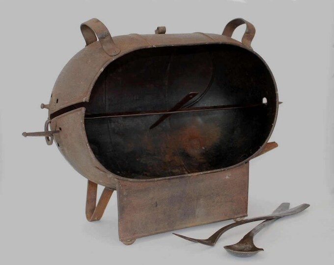 French Roaster Rotisserie, Fireplace Cooking, Farmhouse Rustic Kitchen ...