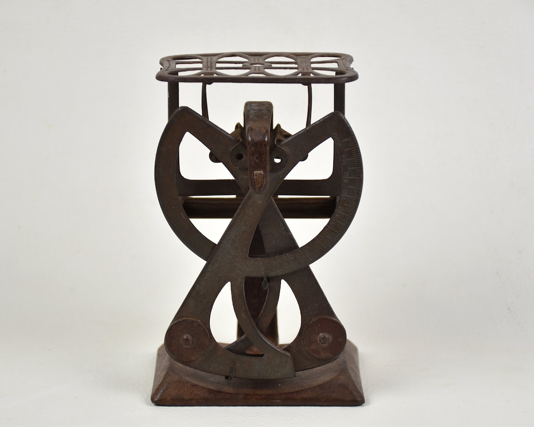 Antique Bilateral Letter Scale Art Nouveau Office Decor Vintage ...