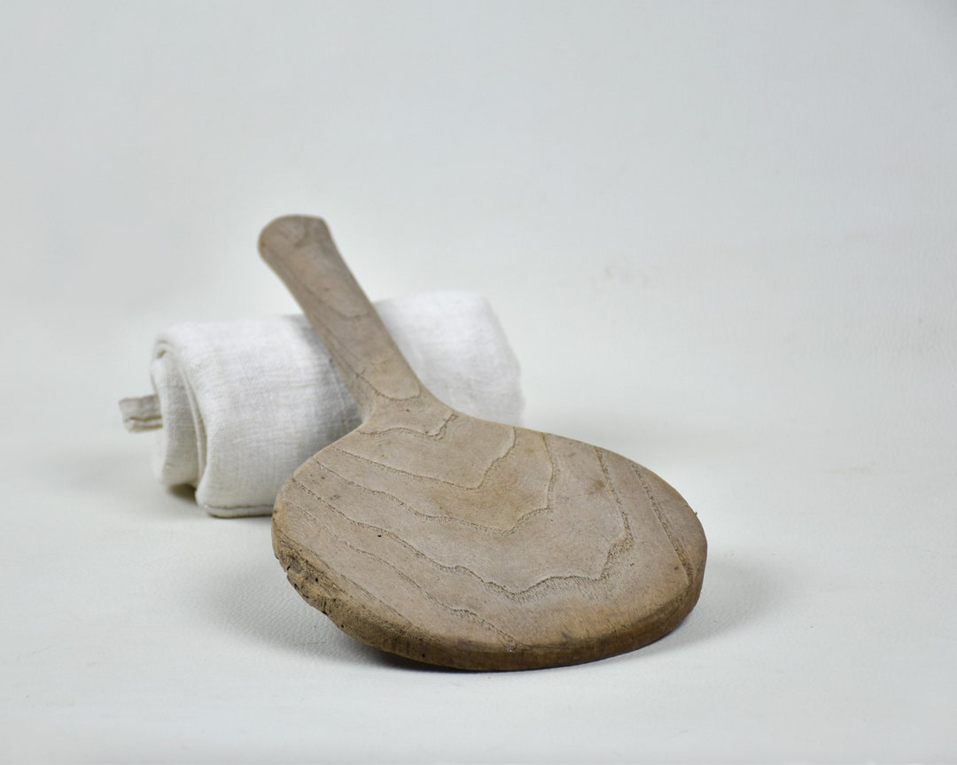 Round Wooden Beater Laundry Paddle for Farmhouse Home Decor - Etsy