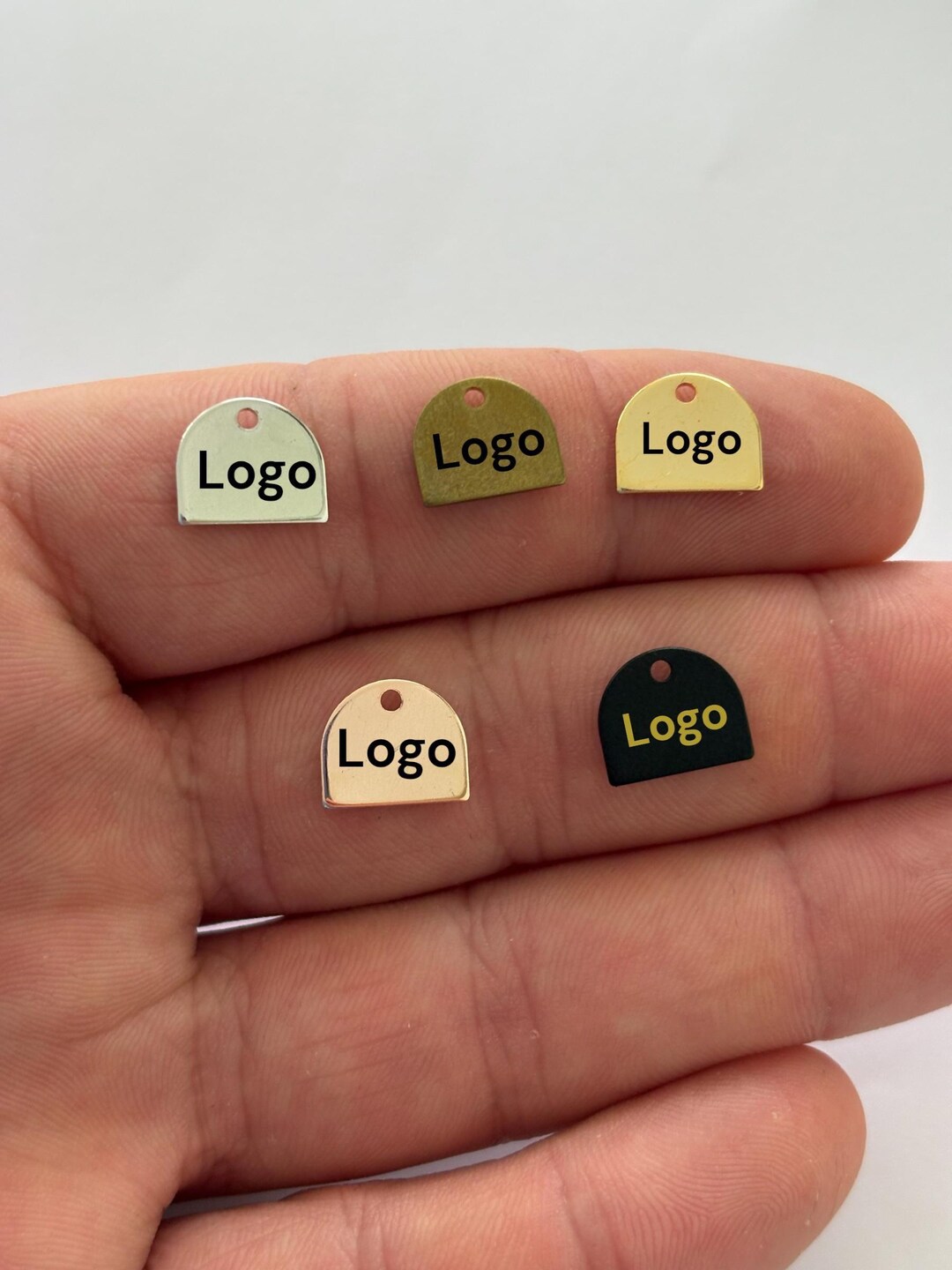 Custom Jewelry Logo Charms -personalized Logo Charms -jewelry Tag ...