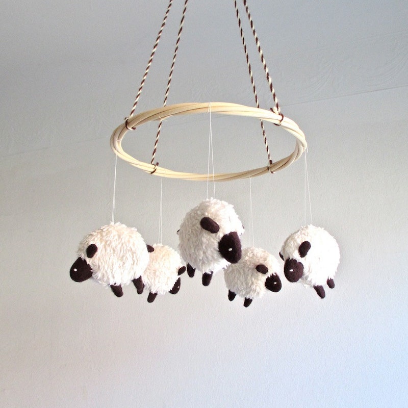 Sheep Mobile - Etsy