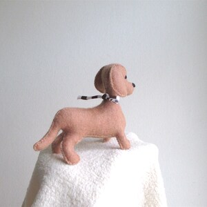 Organic Dachshund Toy, Organic Felt Puppy, Organic Sausage Felt Dog ...