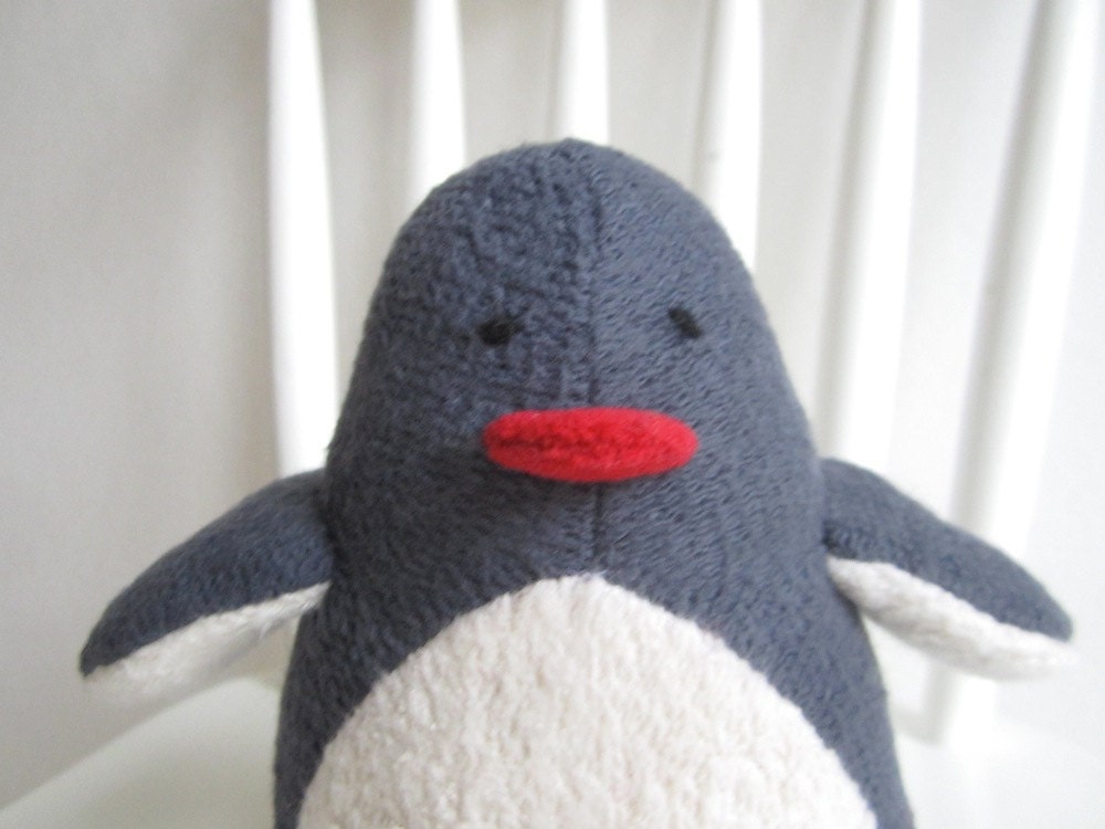 Organic Penguin Toy, Organic Stuffed Penguin, Penguin Soft Toy ...