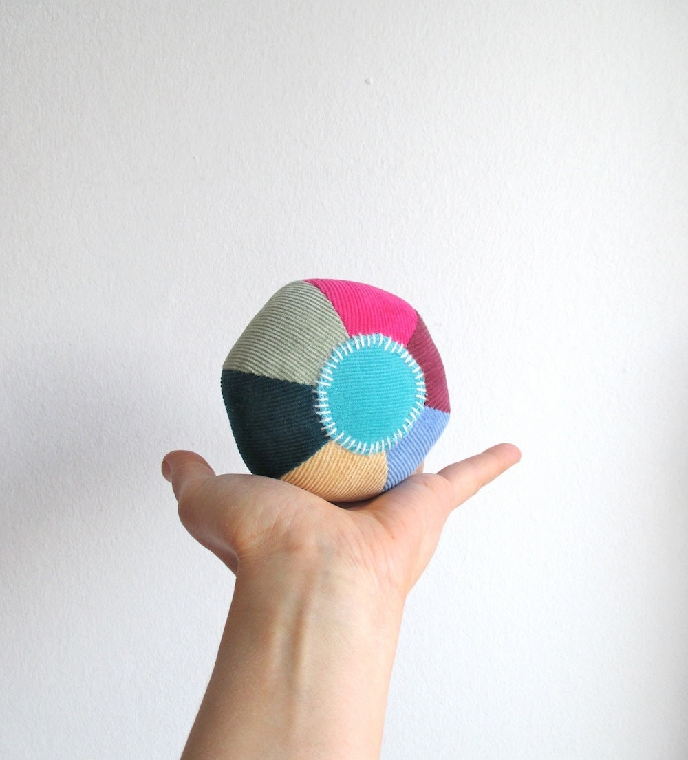 Play Ball, Rattle Ball, Organic, Waldorf, Soft, Colorful, Baby, Shower ...