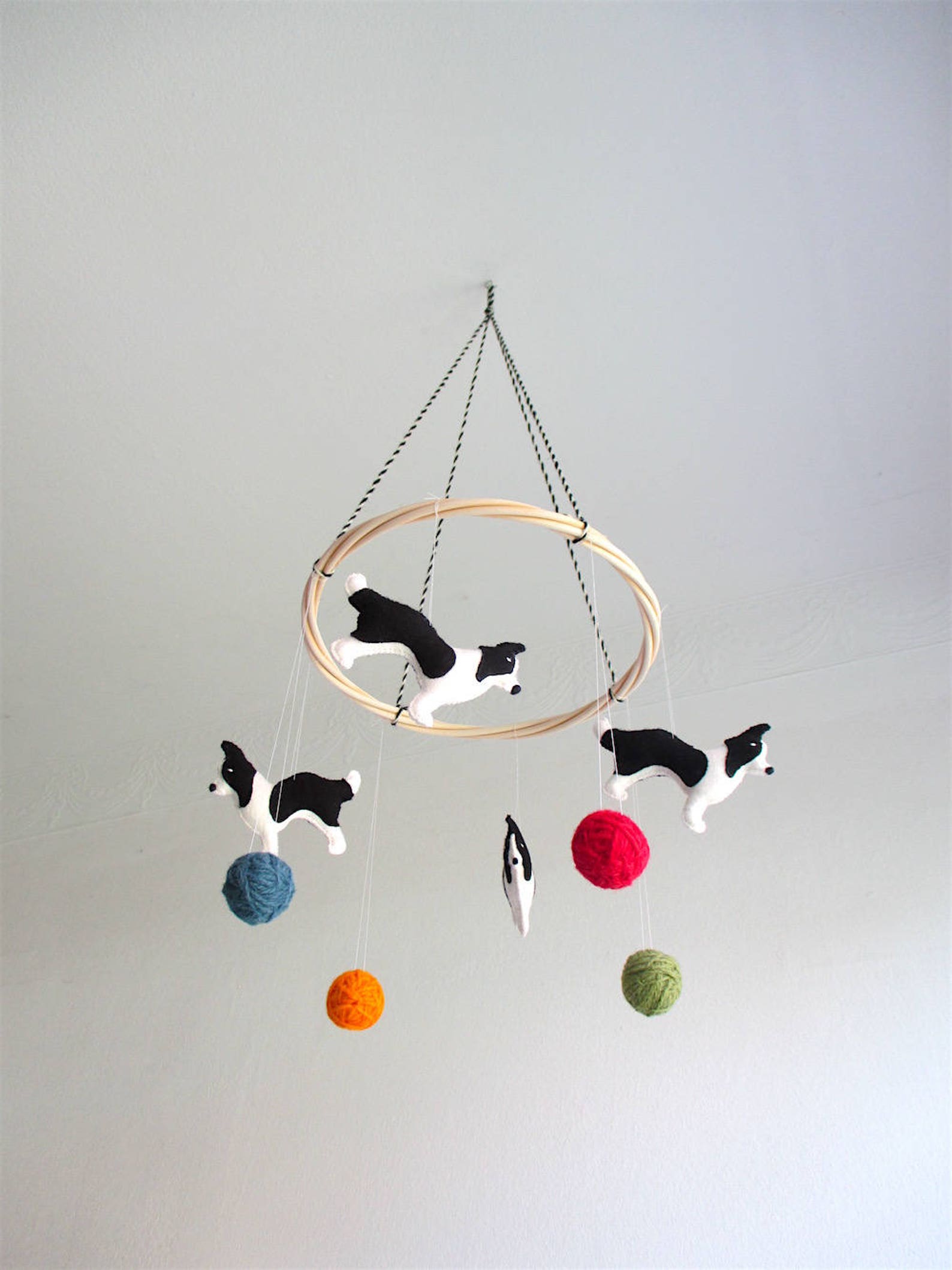 Border Collie Baby Mobile Dog Baby Mobile Baby Mobile Dogs - Etsy