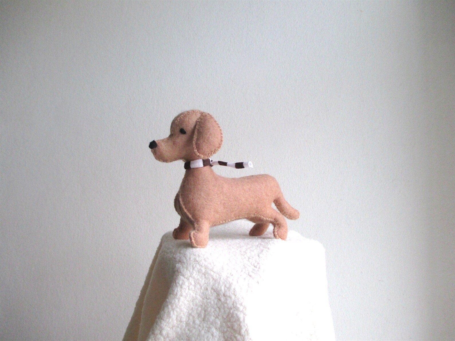 Organic Dachshund Toy, Organic Felt Puppy, Organic Sausage Felt Dog ...
