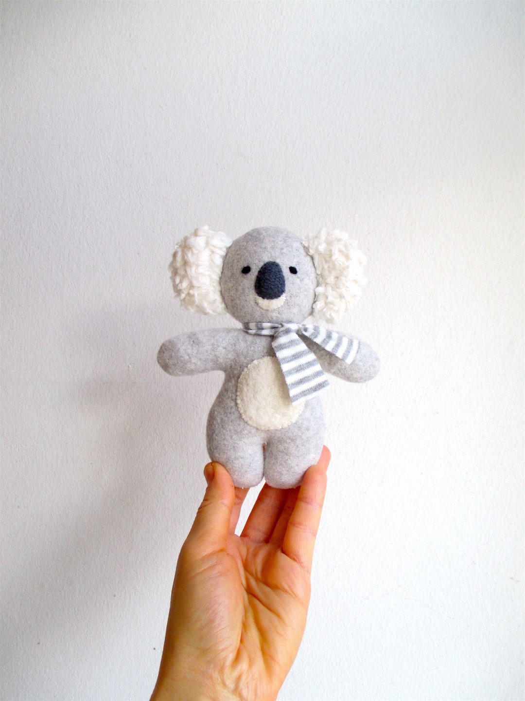 Organic Mini Plush Koala, Mini Koala Soft Toy, Organic Mini Bear, Small ...